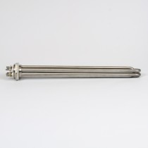 Stainless steel heating elements for brewing